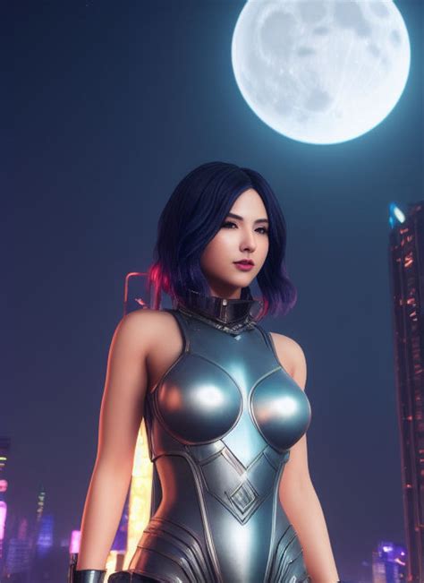 Cyberpunk Goddess By Fantscifi On Deviantart
