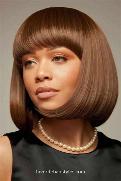 30chic And Cute 2 Block Cut Hairstyle Favorite Hair Styles Trendy
