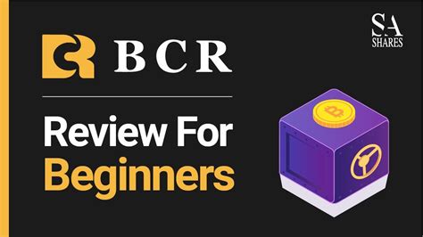 Bcr Review For Beginners Youtube