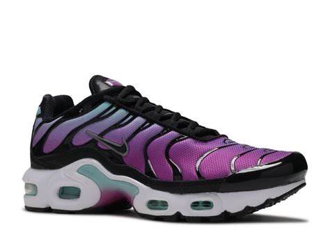 Nike Air Max Plus Gs Hyper Aurora Grey Metallic Dark Black Violet
