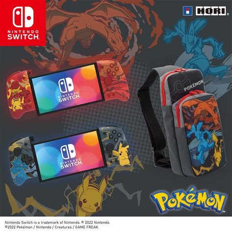Buy Nintendo Switch Split Pad Pro Pikachu And Lucario Ergonomic Controller For Handheld Mode