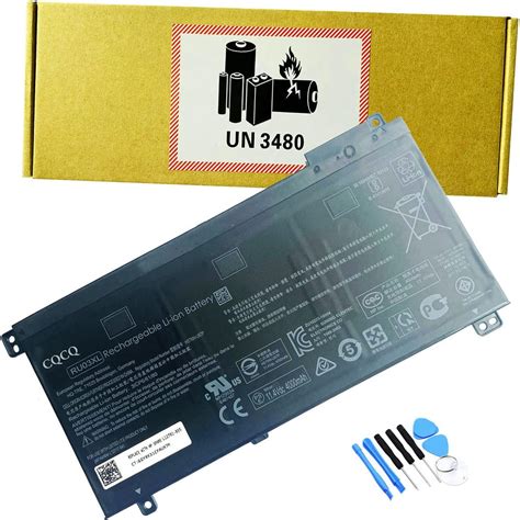 Amazon CQCQ RU03XL Battery For HP Probook X360 11 G3 G4 G5 G6 EE X360 440 G1 Series HSTNN