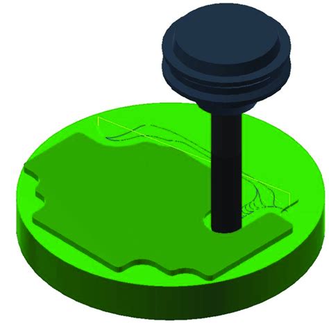 Simulation Of Roughing Machining Download Scientific Diagram