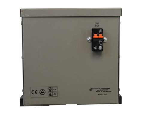 QUALITY TRANSFORMER AND ELECTRONICS MODEL 9440 1.0KVA 1PH 50/60HZ 208V ...