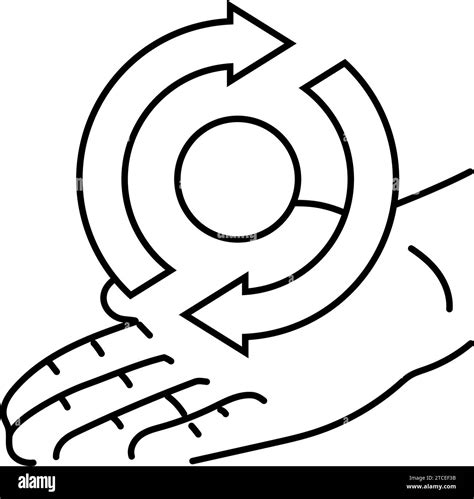 Consistency Motivation Line Icon Vector Illustration Stock Vector Image And Art Alamy