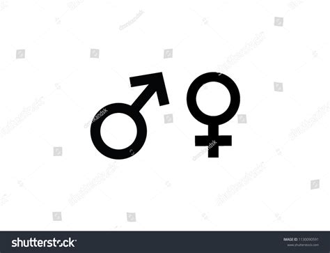 Male Female Wc Sex Stickman Icon Stock Vector Royalty Free 1130090591