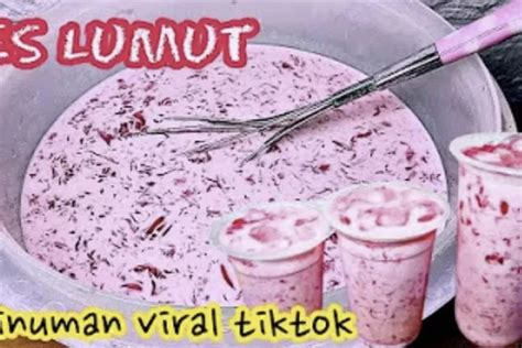 Sangking Mantapnya Minuman Es Lumut Viral Di TikTok Cocok Jadi Ide Jualan Hasilkan Cuan