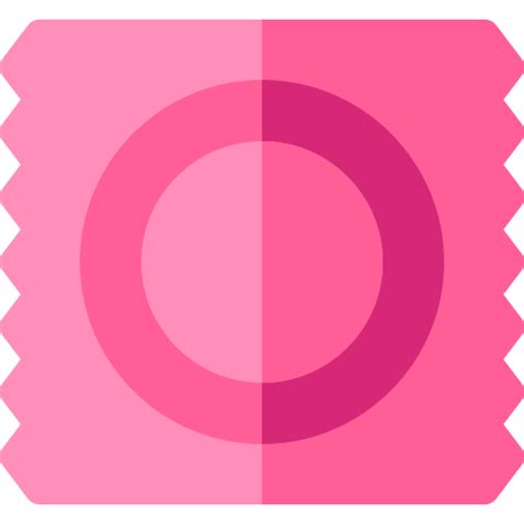 Condom Basic Rounded Flat Icon