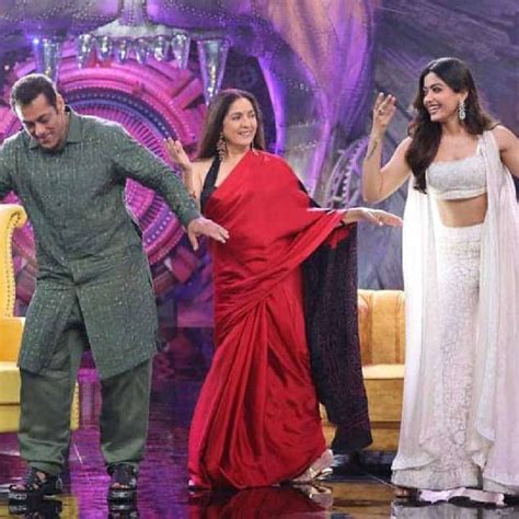 Bigg Boss 16 रश्मिका मंदानासोबत सलमान खानचे सामी सामी गाण्यावर ठुमके