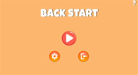 Back Start D Unity NewbiesJam参赛项目意为回到起点 本次Jam主题End where you started