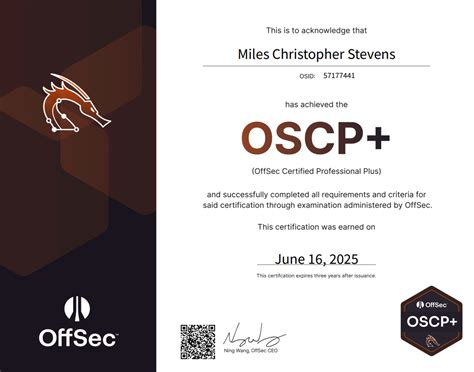 Miles Stevens Oscp Review