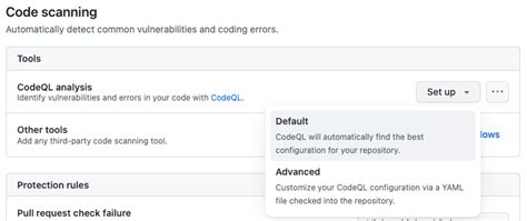 Default Setup A New Way To Enable Github Code Scanning The Github Blog