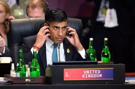 Rishi Sunak Condemns Russias Barbaric War With Ukraine At G20 Summit