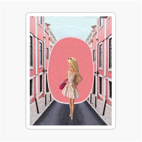Barbie Girl Sticker By Unrealworld Redbubble