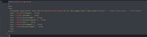 Jquery Using Php Data In Modal Window Stack Overflow