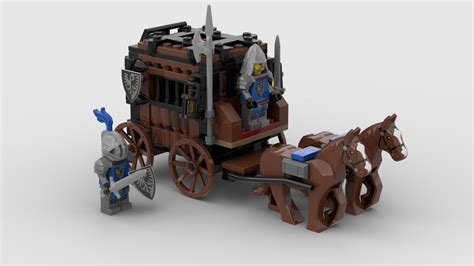 Lego Moc Gold Transporter By Legocrusher Rebrickable Build With Lego