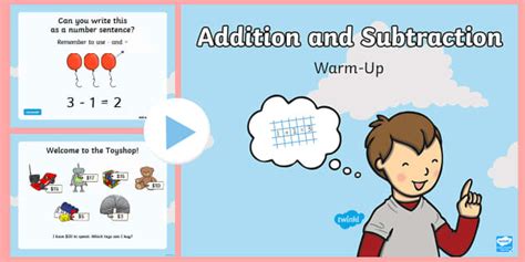 Year Addition And Subtraction Warm Up PowerPoint Twinkl