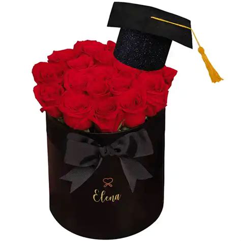 Arreglo Floral De Graduación Con Rosas Rojas 3 Rappi