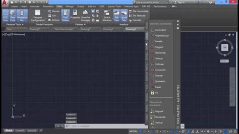Как в Autocad вернуть панель инструментов если она пропала