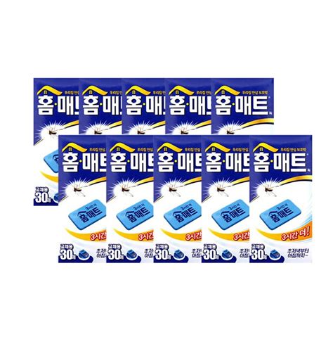 홈매트 리필 30매x10개 가정용 훈증기 리필 티몬