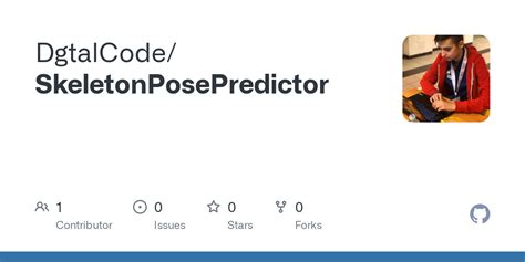 Github Dgtalcode Skeletonposepredictor
