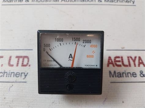 Yokogawa A46 N L Bl Panel Meter 0 6000 A Aeliya Marine
