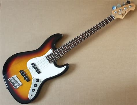 Aria Stb Series Electric Jazz Bass Sunburst Reverb