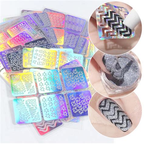 Badu Bg 24 бр компл висококачествени плочи за щамповане на нокти различни модели професионални