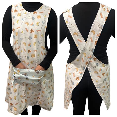 Reversible Crossover Apron Etsy