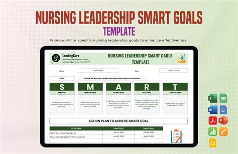 Free Editable Smart Goal Templates In Word To Download