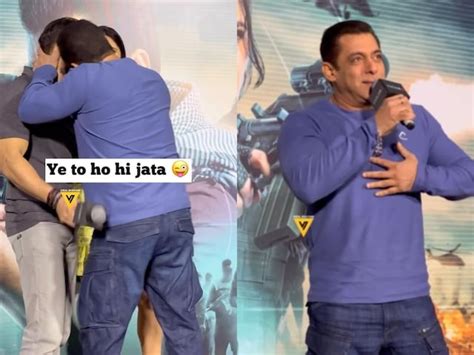Salman Khan Tries To Kiss Emraan Hashmi At Tiger 3 Event Leaves