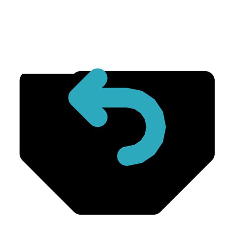 Turn Around Left Top Direction Octagon 2 Vector Svg Icon Svg Repo