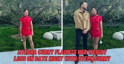 Ayesha Curry Flaunts Her Weight Loss In An All Red Outfit For A Date