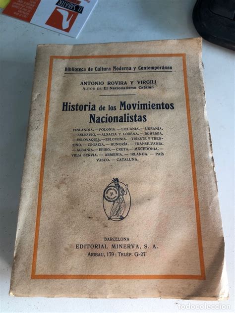 Historia De Los Movimientos Nacionalistas Vendido En Subasta 189094498