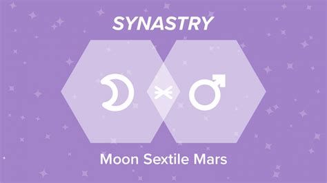 Moon Sextile Mars Synastry Relationships And Friendships Explained