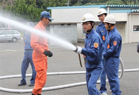 第1回壱岐市消防団新入団員研修が開催されました 壱岐市長のブログへようこそ 楽天ブログ