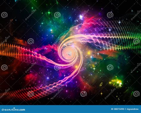 Virtual Vortex Stock Illustration Illustration Of Radiate 38873490