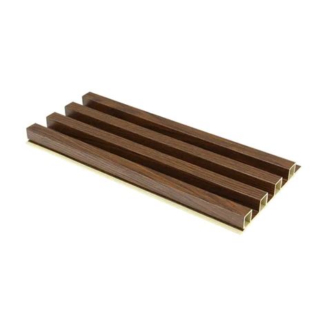 Popular Decoration Fluted Wall 3d Wood Plastic Composite Wall Panels