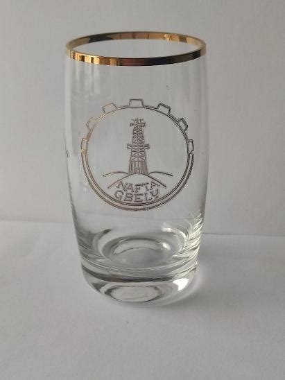 Stará Sklenička Nafta Gbely Státní Podnik Retro Sklenice Čssr Aukro