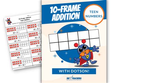 10 Frame Addition With Dotson Teen Numbers Sis For Teachers