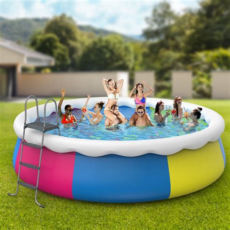 Masonandmia 4 Ft X 18 Ft Pvc Inflatable Pool And Reviews Wayfair Canada