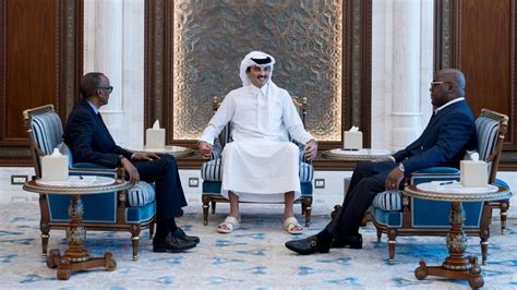 Est de la RDC Félix Tshisekedi et Paul Kagame face à face au Qatar RFI