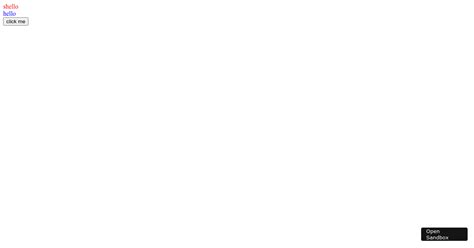 React Fiddle Forked Codesandbox