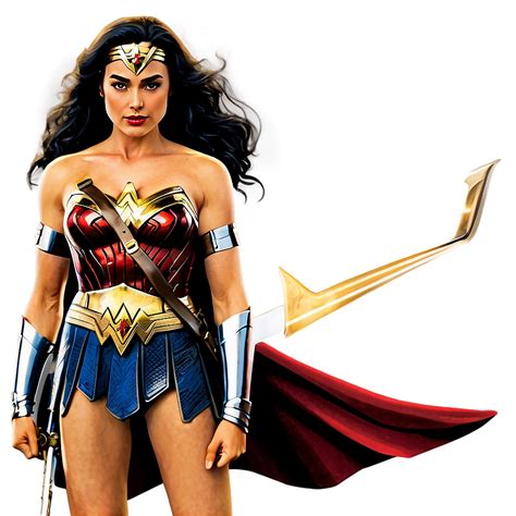 Wonder Woman Comic Art Png Def47 Png Image