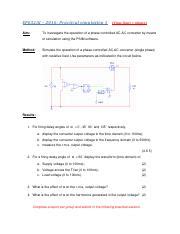 Simulation Of Phase Controlled AC AC Converter With PSIM Course Hero