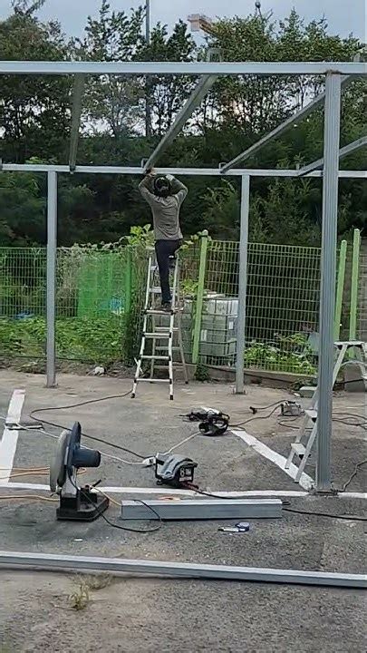 아연각파이프 설치작업010 9469 1411동구 용계동 Youtube