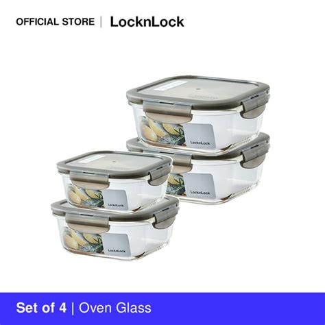 Glass Food Containers Locknlock