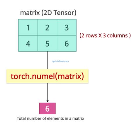 Torchnumel Calculating Total Elements In A Tensor