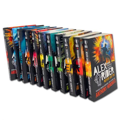 Alex Rider 11 Books Box Set Complete Collection By Anthony Horowitz