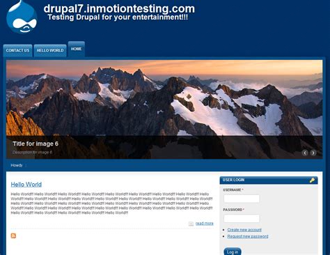 Changing The Content Preview Length On The Front Page In Drupal InMotion Hosting
